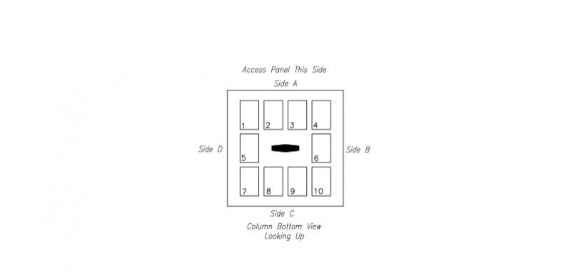 Ceiling Column Manual Retractable – IMH | International Medical Health
