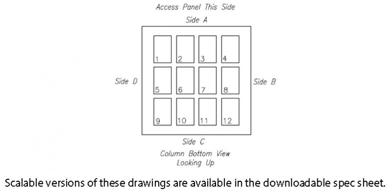 Ceiling Column Motorized Retractable – IMH | International Medical Health